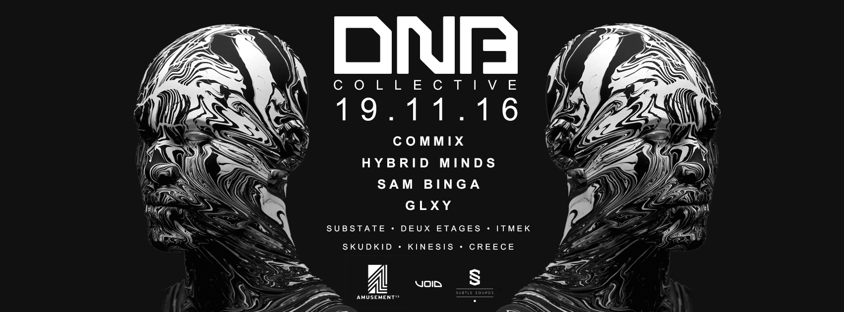 DNB Collective: Commix, Hybrid Minds, Sam Binga + More at Amusement 13 ...
