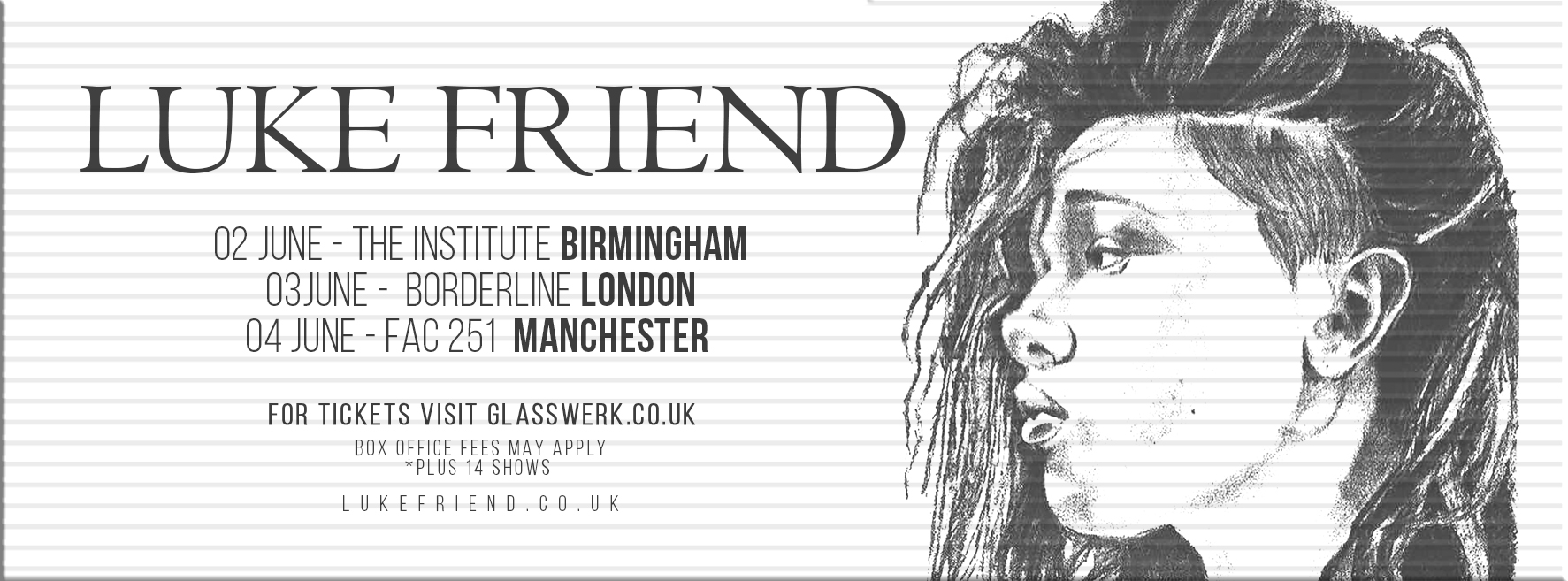 Luke Friend at The Borderline, London on 3rd Jun 2016 | Fatsoma