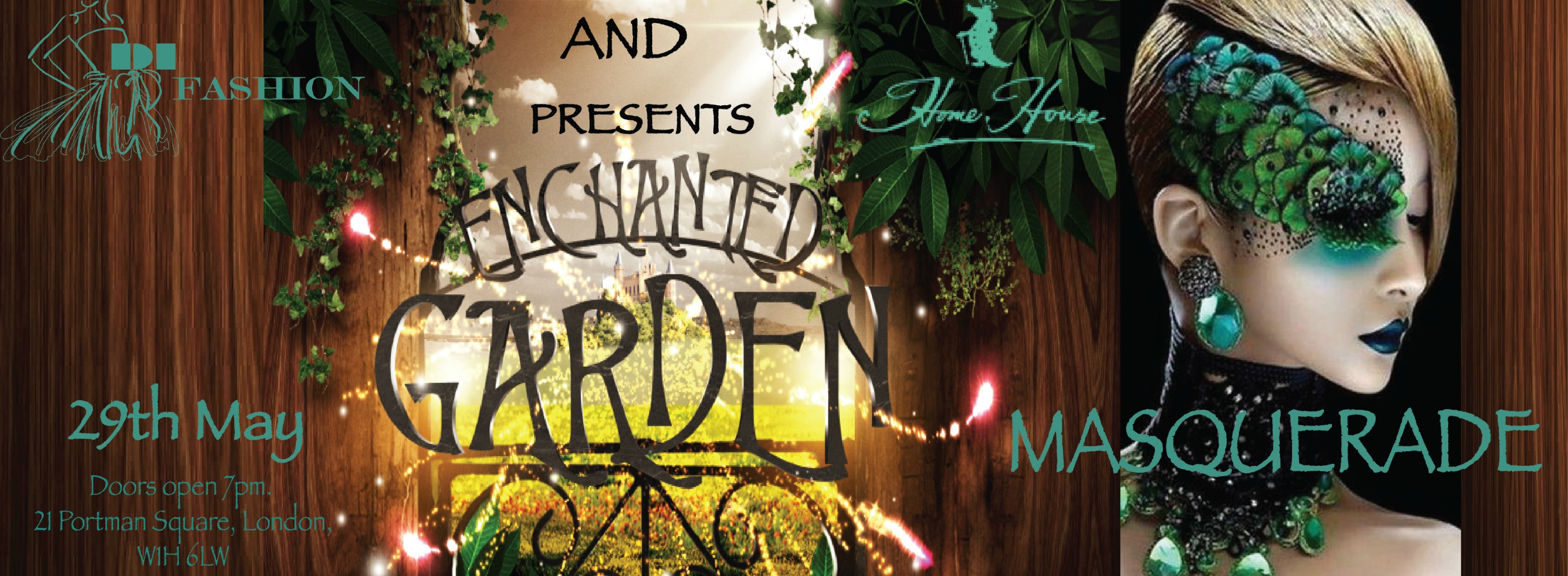 The Enchanted Garden Masquerade at Home House at Home House London ...