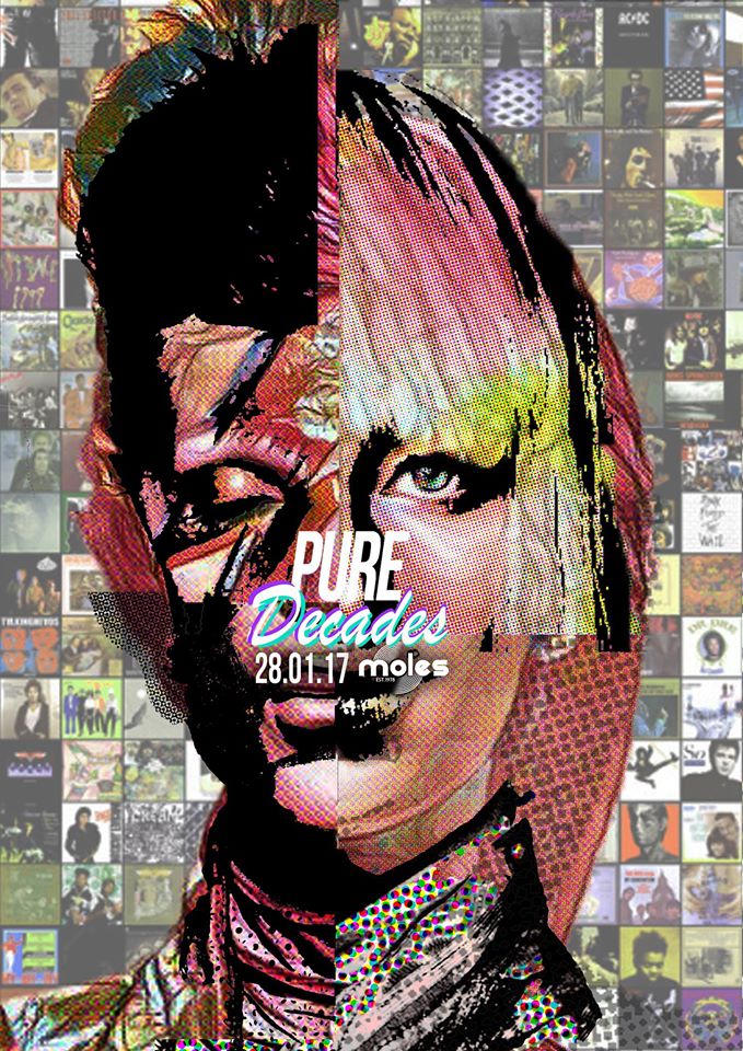 PURE Decades (1 Year Anniversary) at Moles, Avon on 28th Jan 2017 | Fatsoma