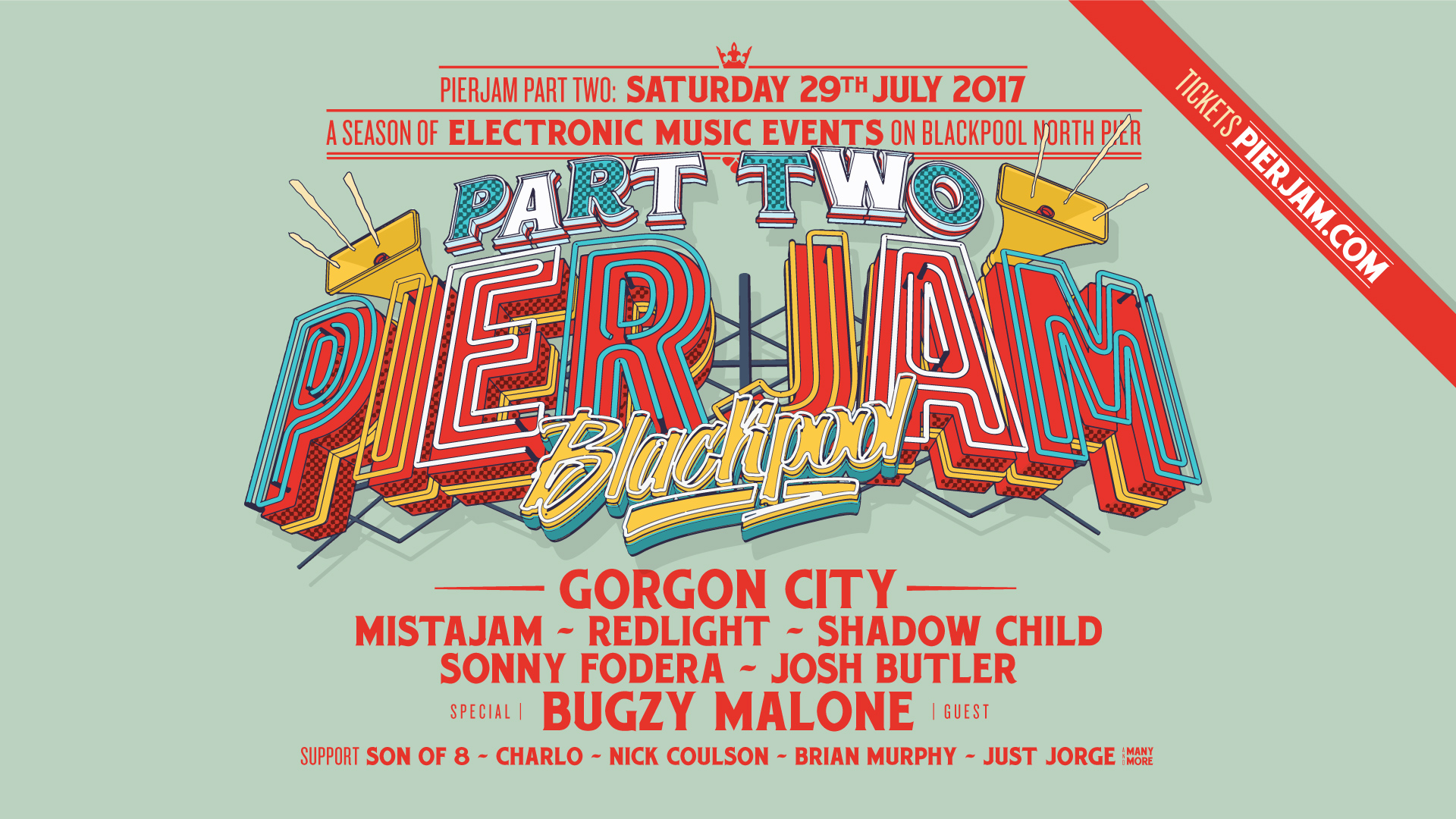 Pier Jam Part Two at North Pier Blackpool, Blackpool on 29th Jul 2017 ...