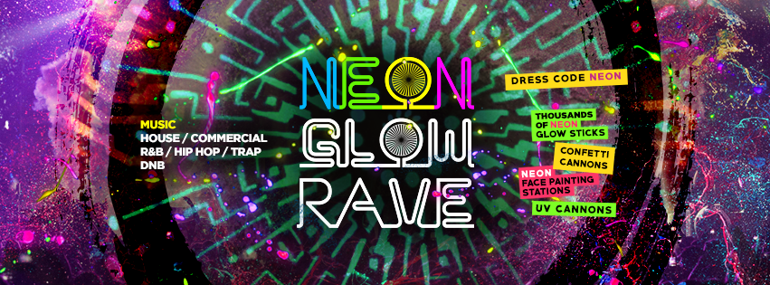 THE SHEFFIELD FRESHERS NEON GLOW RAVE! at Popworld, Sheffield on 21st ...