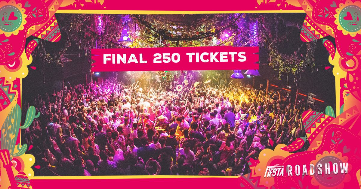 The Freshers Fiesta Roadshow: Colchester at ATIK, Colchester on 3rd Oct ...