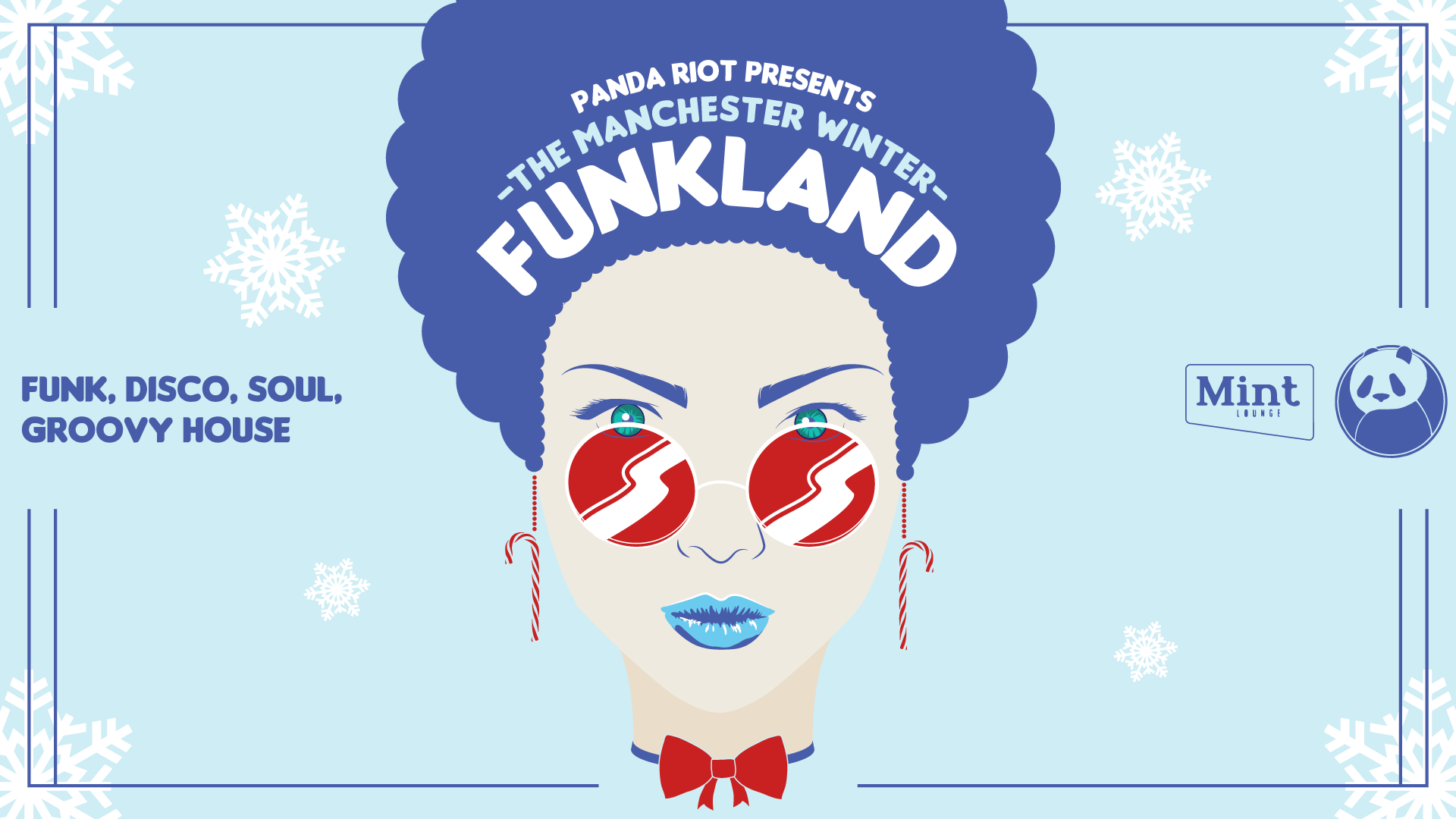 Panda Riot: Manchester Winter Funkland at Mint Lounge, Manchester on ...