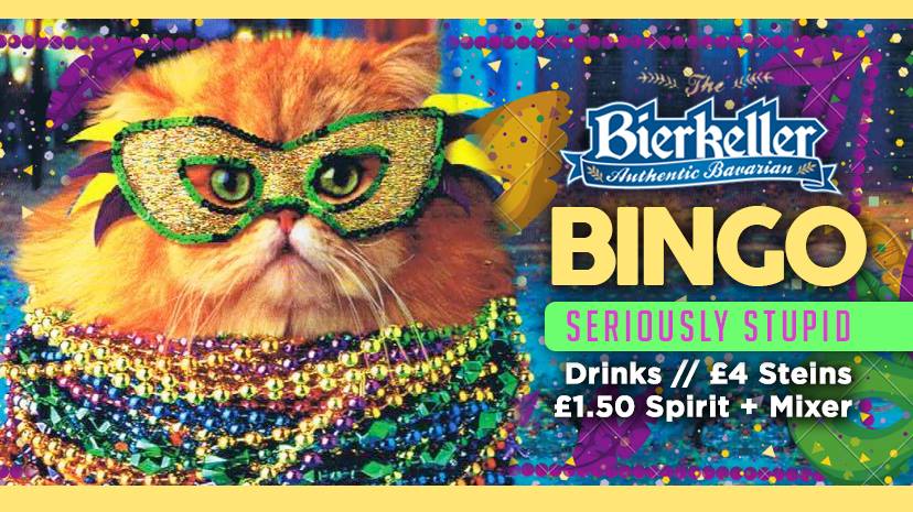 Bierkeller Bingo - Next stop -> Carnival at Nottingham Bierkeller ...