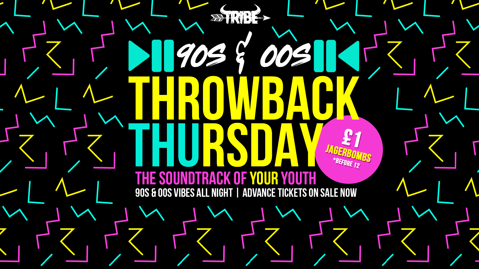 Throwback Thursday - 90s & 00s #TBT at Bar Thirteen, Guildford on 8th ...