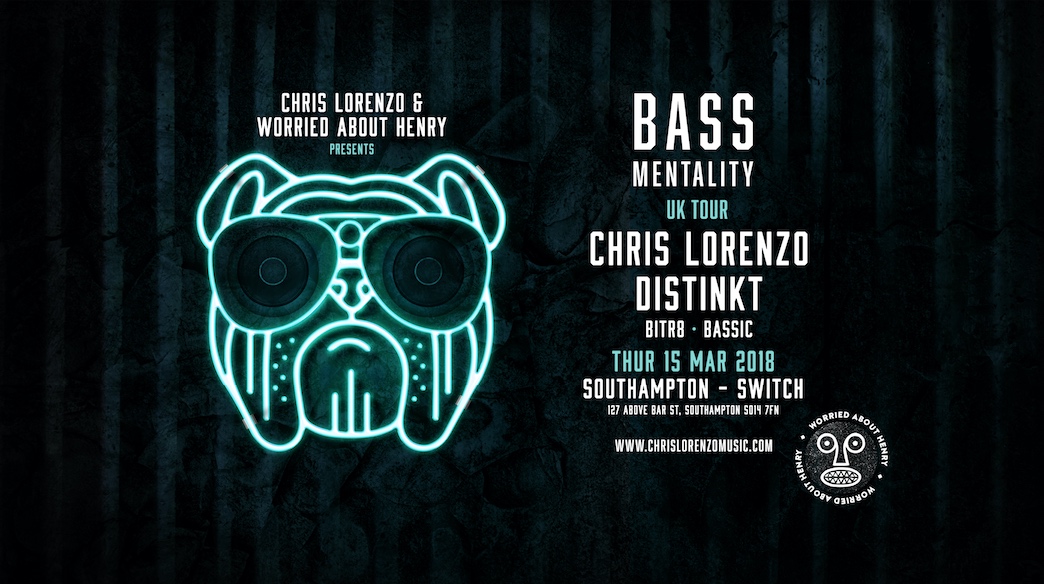 Chris Lorenzo • TONIGHT at Switch Southampton, Southampton on 15th Mar ...