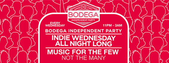 Bodega Indie Wednesday : Jagerbomb Party 🎉 at The Bodega, Nottingham on ...