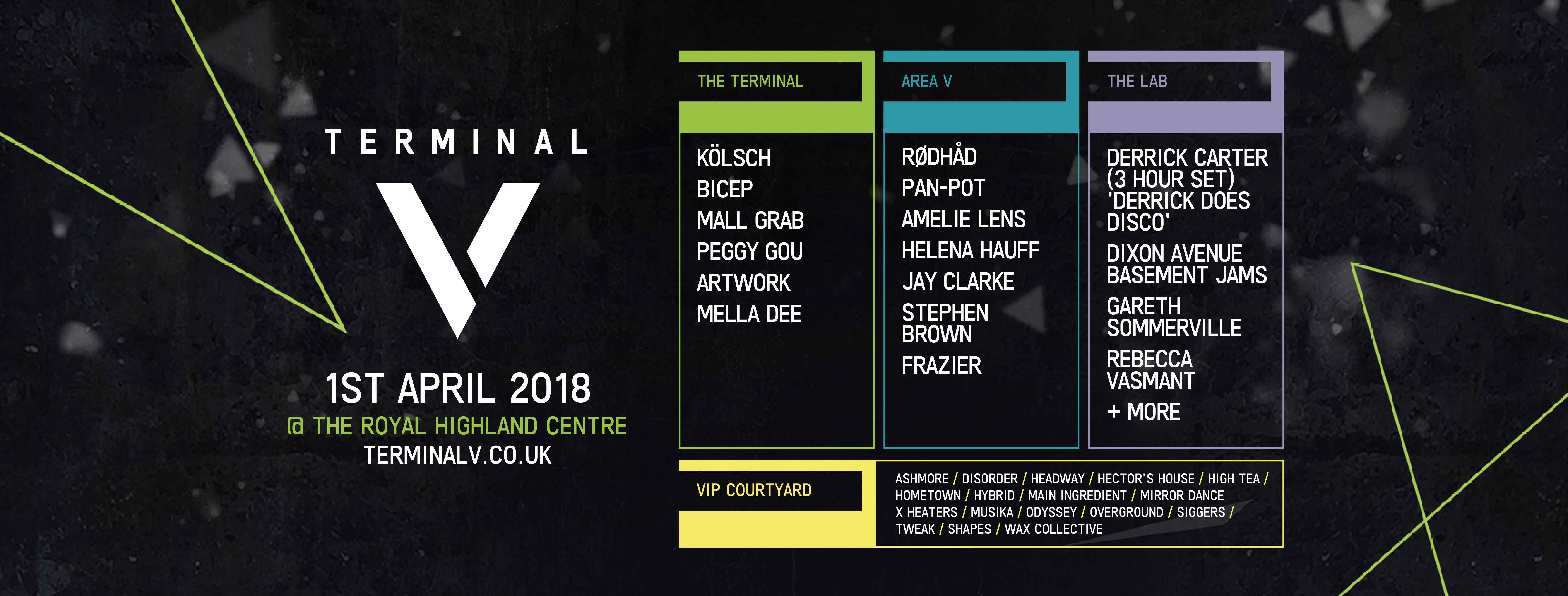 (1000 tickets left!) Terminal V Festival 2018 - Edinburgh at Royal ...