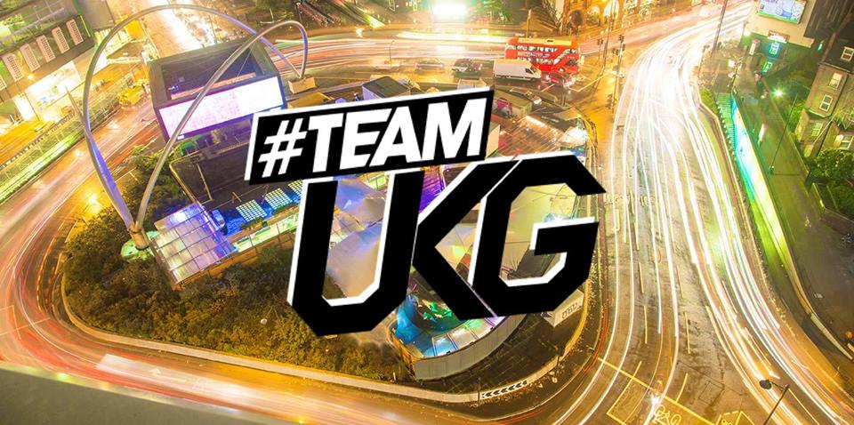 Team UKG the Old Street Roundabout Party at The Magic Roundabout ...