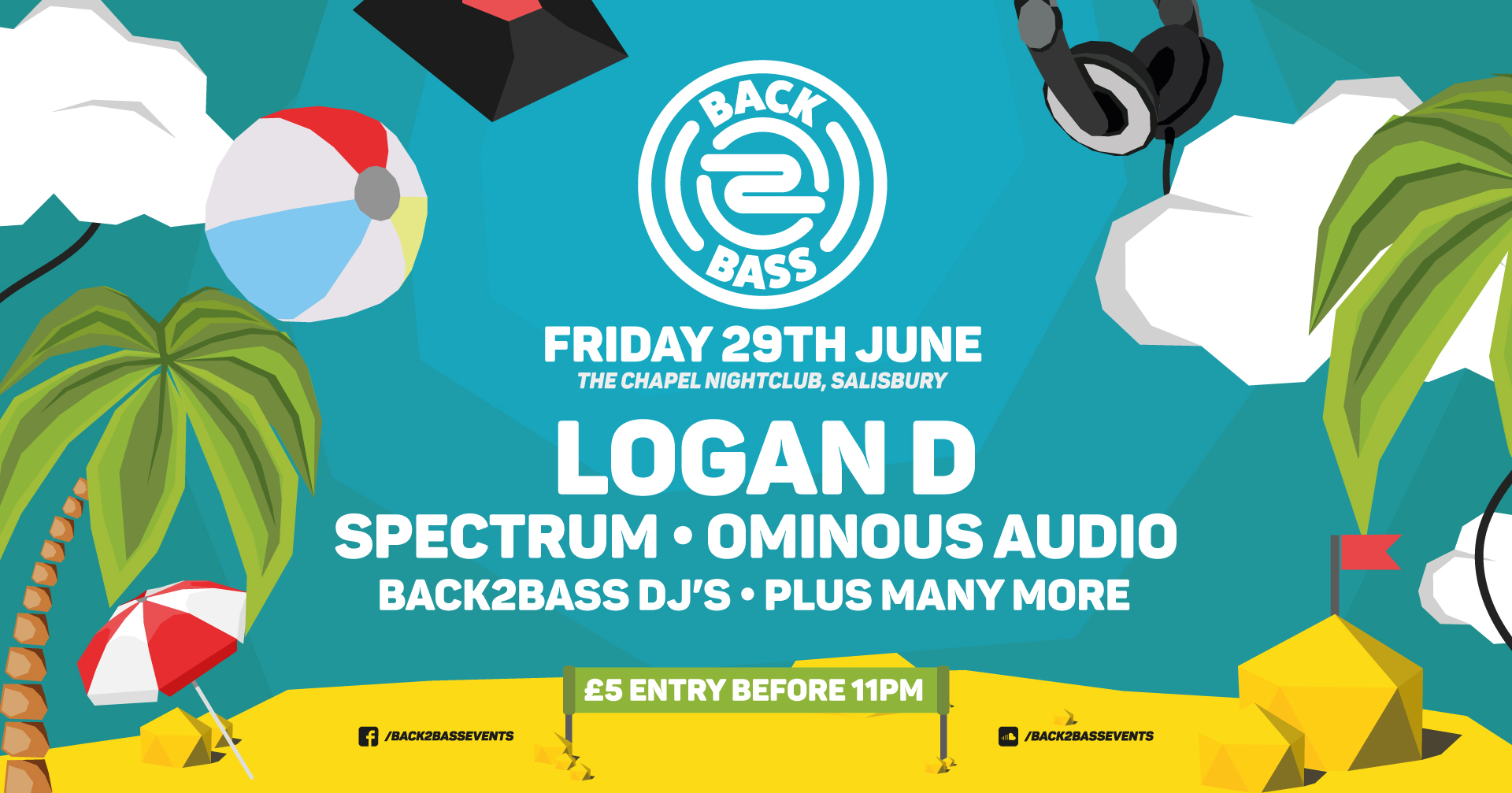 Back2Bass Summer Party / Logan D at The Chapel Nightclub, Salisbury on ...