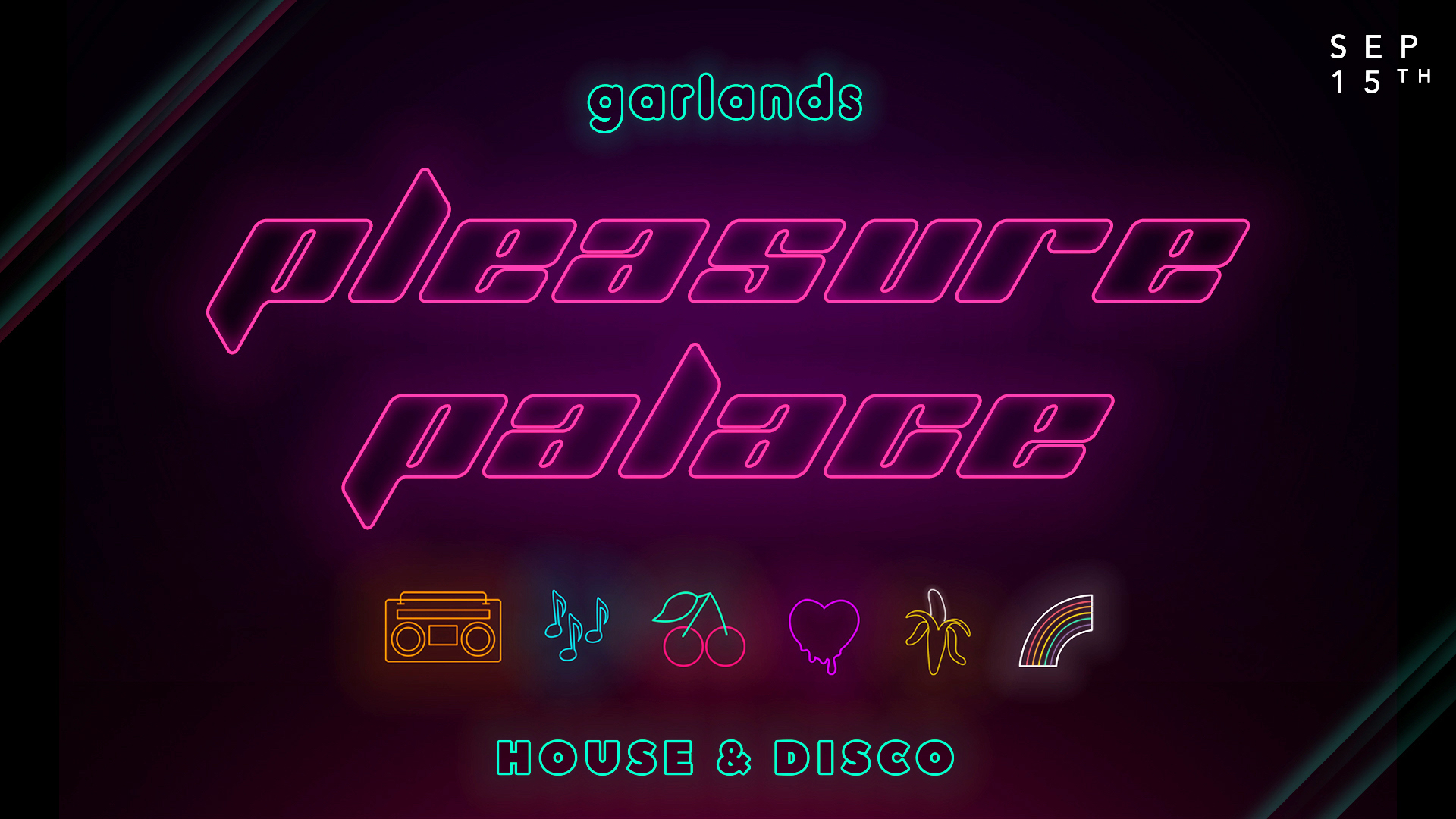 Garlands : Pleasure Palace Launch : Sat 15th Sep at Garlands Night Club ...