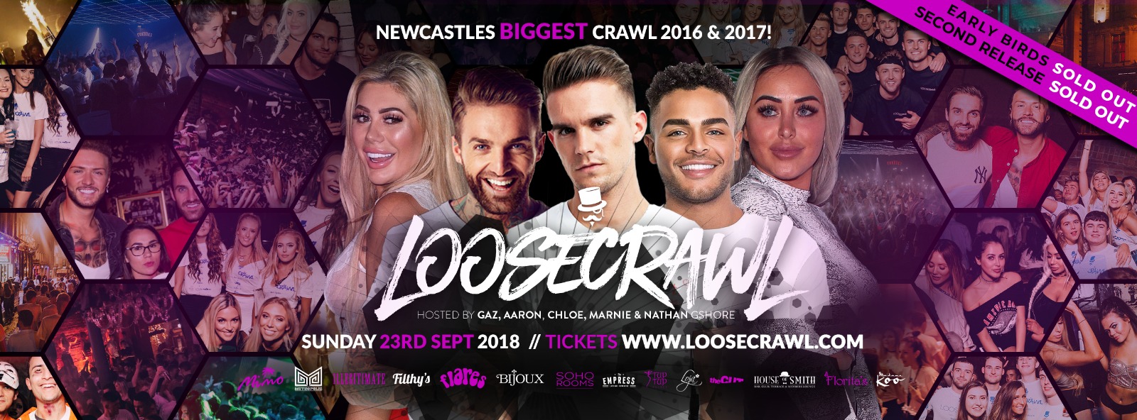 LooseCrawl | Northumbria & Newcastle Fresher's Bar Crawl | Sunday 23rd ...