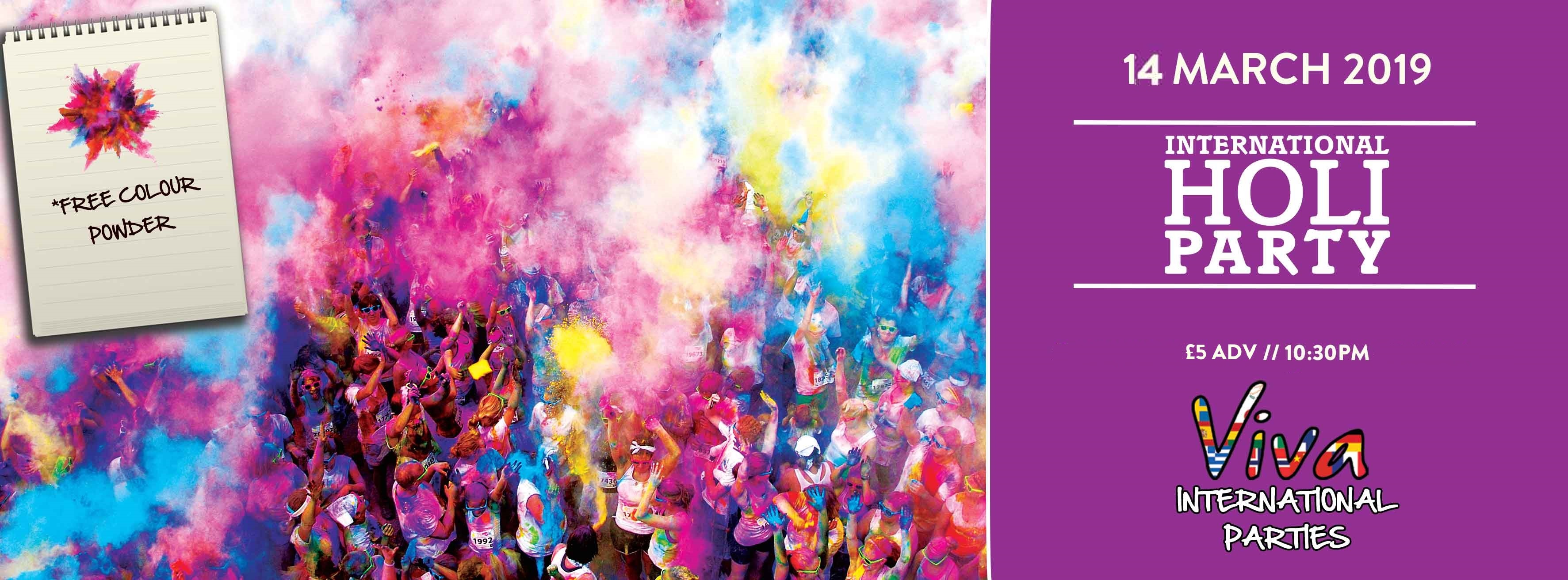 HOLI Guildford at Rubix Nightclub, Guildford on 14th Mar 2019 | Fatsoma