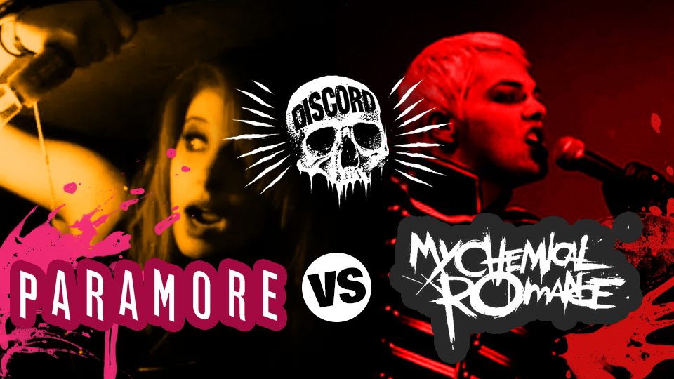 Discord - Paramore vs MCR - The Ankle Biting Killjoy Parade! at Moles ...