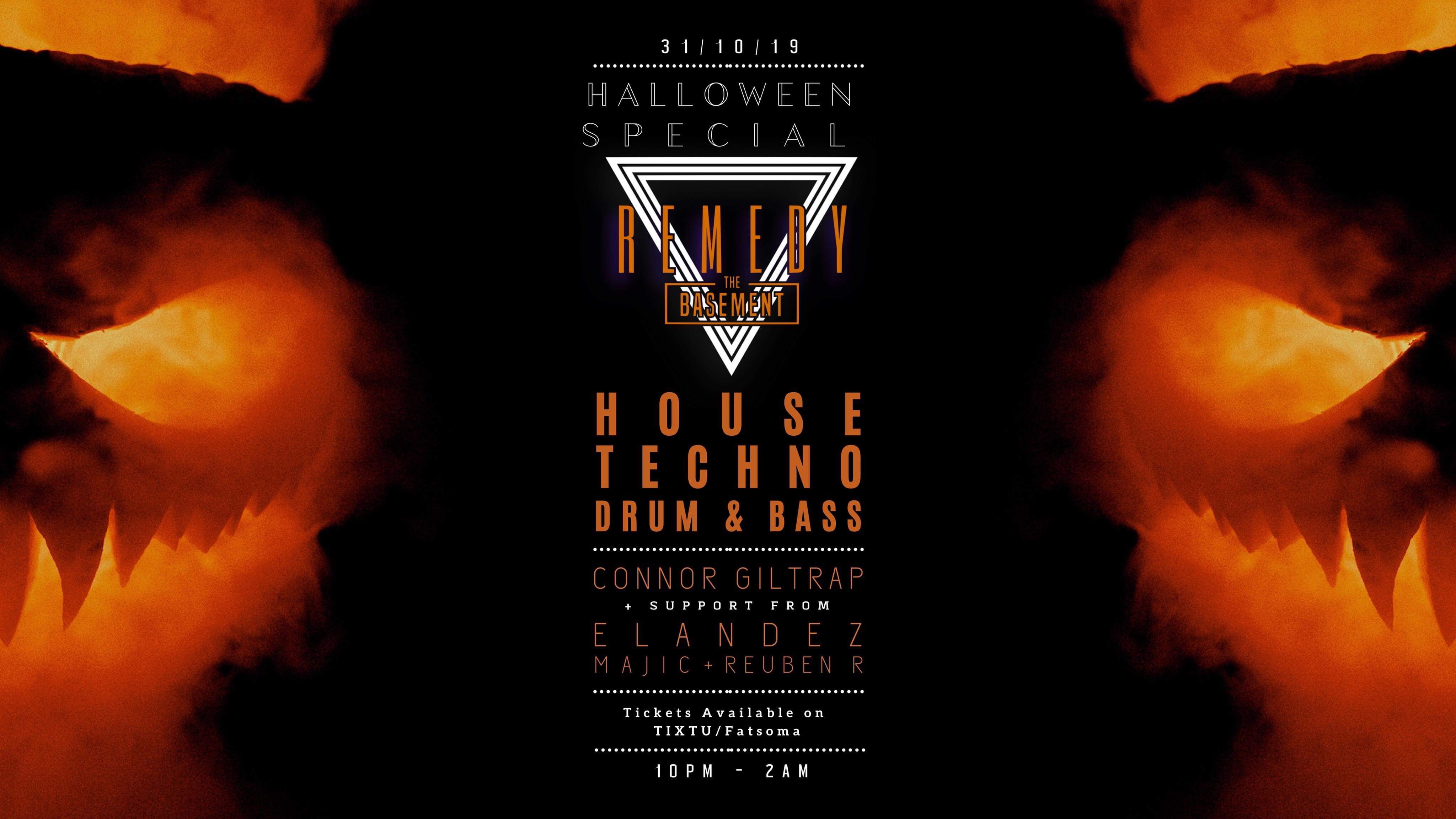 REMEDY: Halloween Special at Rubix Nightclub, Guildford on 31st Oct ...