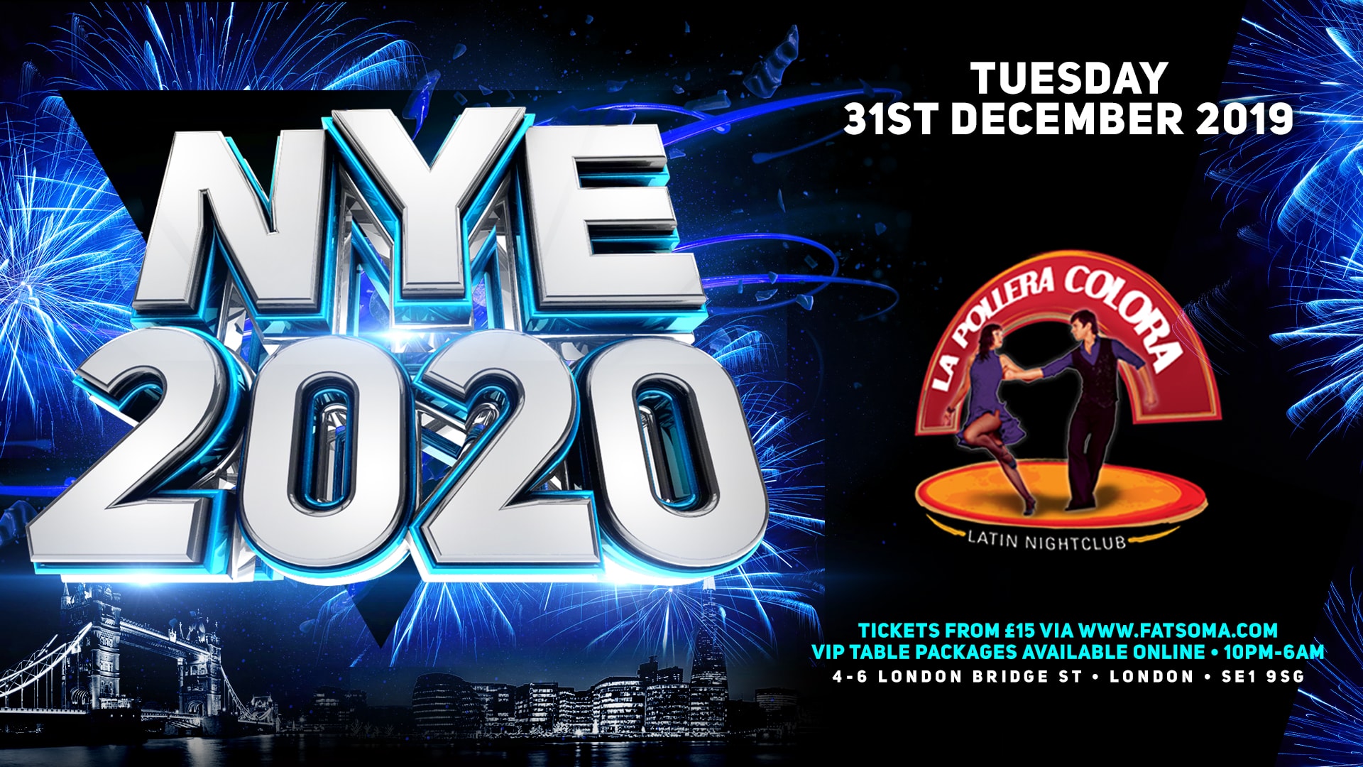 LA POLLERA COLORA 'NEW YEARS EVE 2020 SPECIAL' - LONDON'S BEST LATIN ...
