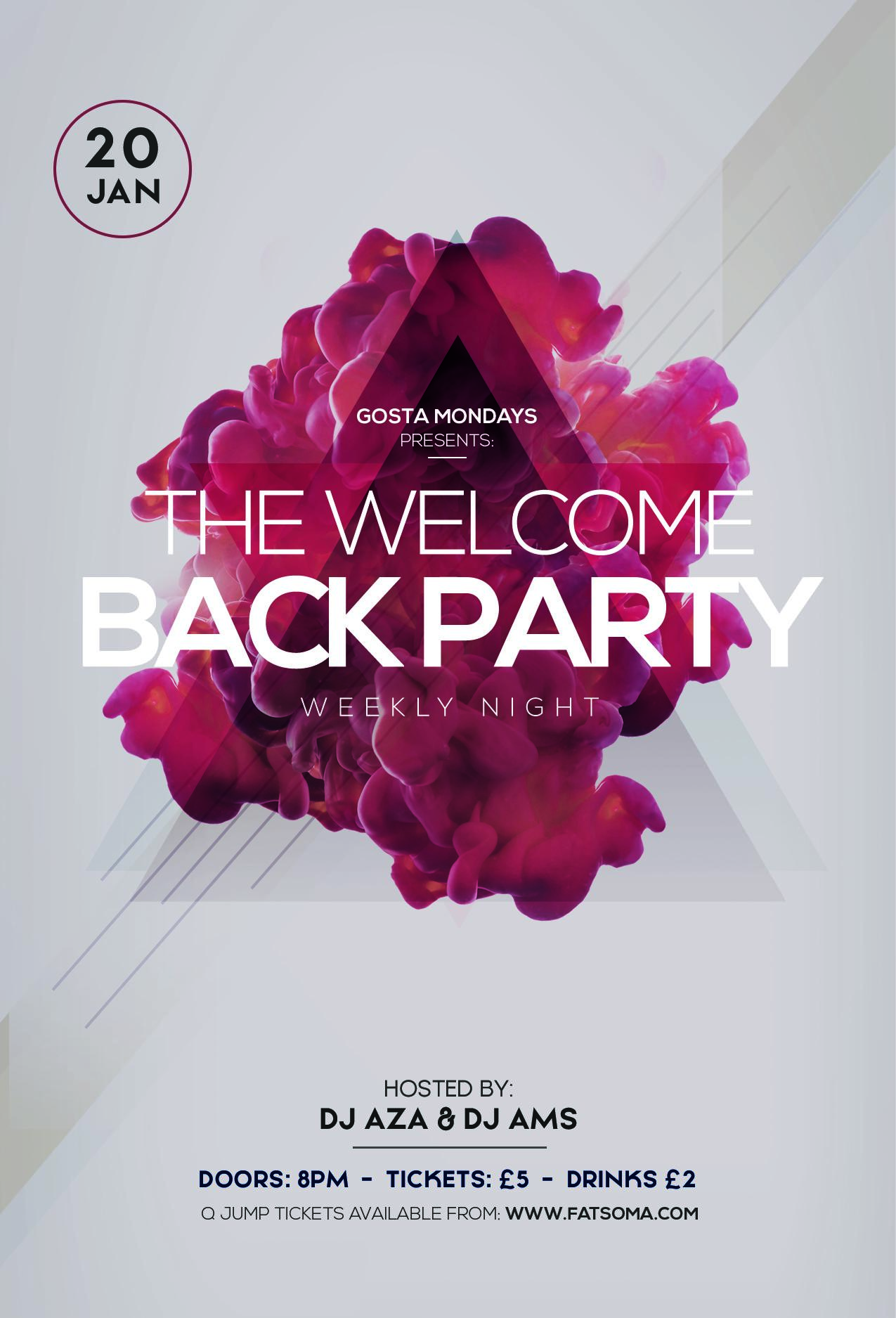 Gosta Mondays! Welcome Back Party! at Gosta Green Pub, Birmingham on ...