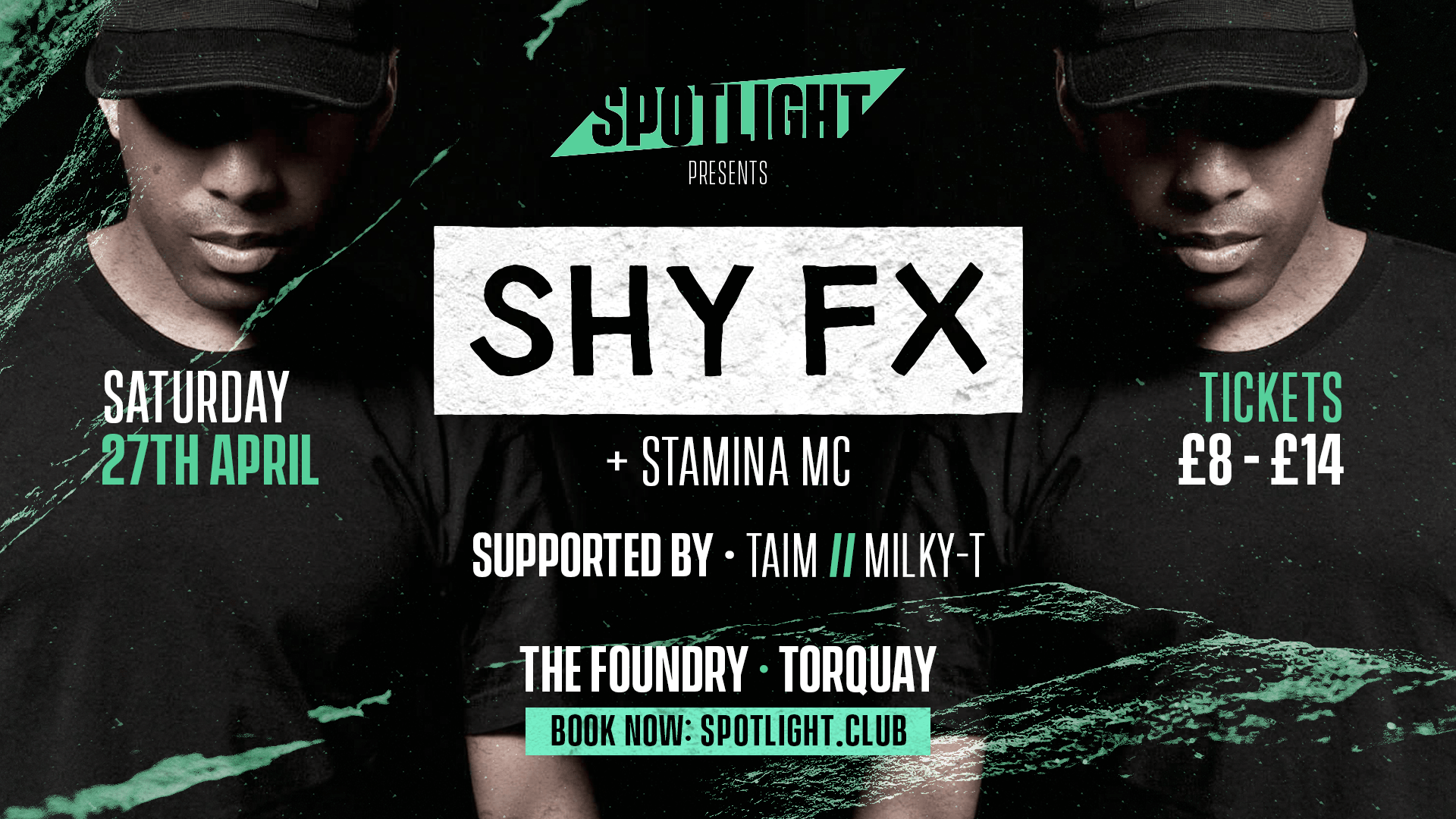Spotlight: Shy FX (Torquay) at The Foundry, Torquay on 27th Apr 2019 ...