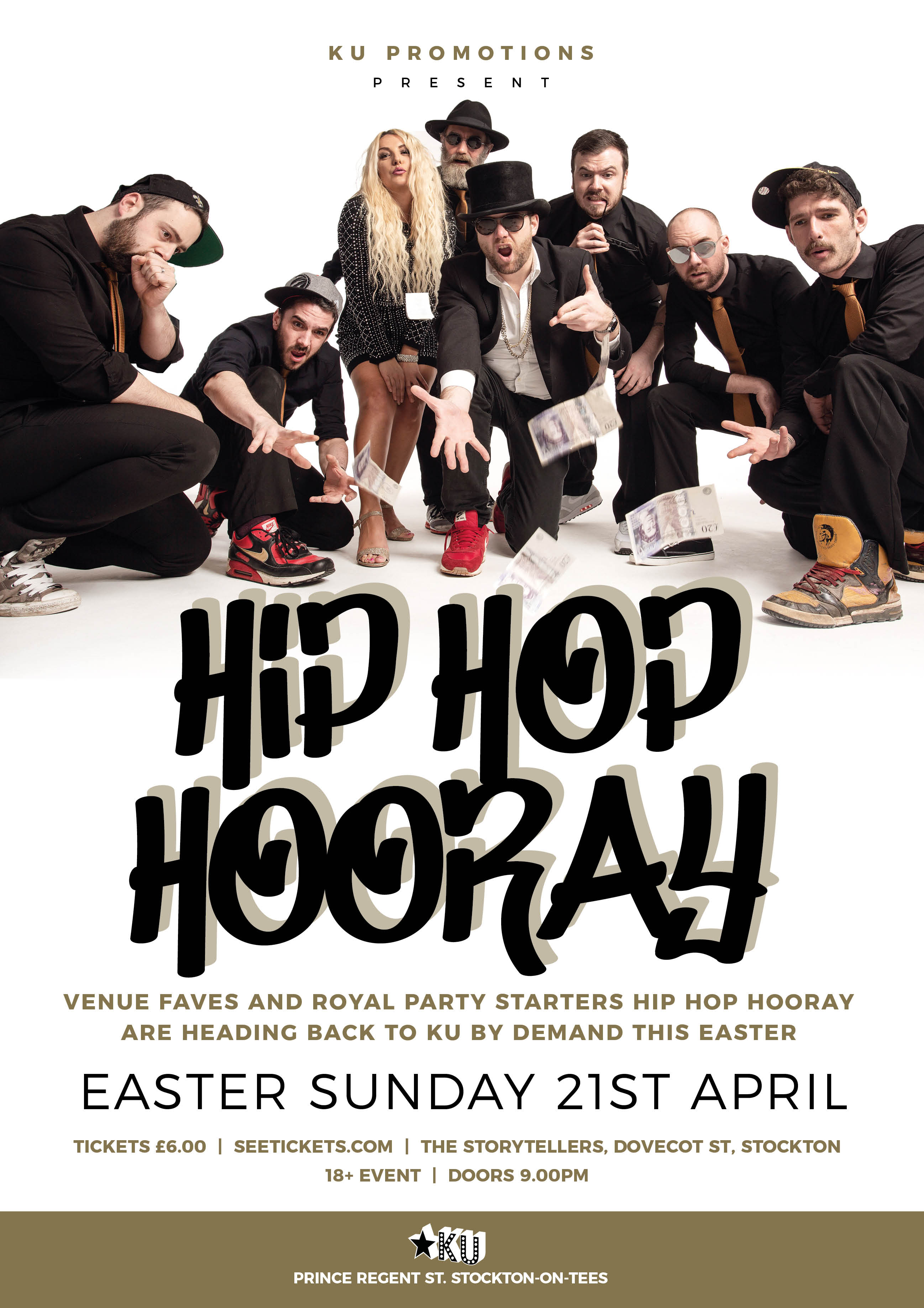 Hip Hop Hooray, Stockton-On-Tees at Ku Bar, Stockton-on-Tees on 21st ...