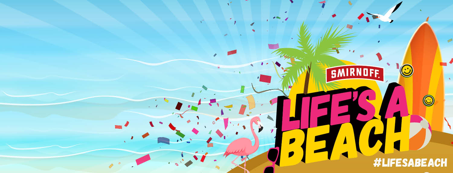 Smirnoff Life's a Beach Party at Walkabout, Derby, Derby on 22nd Jun ...