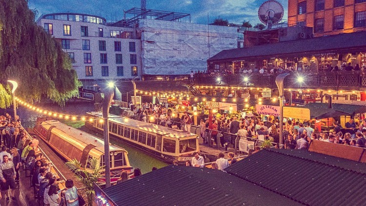 The Camden Lock Summer Party at Lockside Camden, London on 3rd Aug 2019 ...
