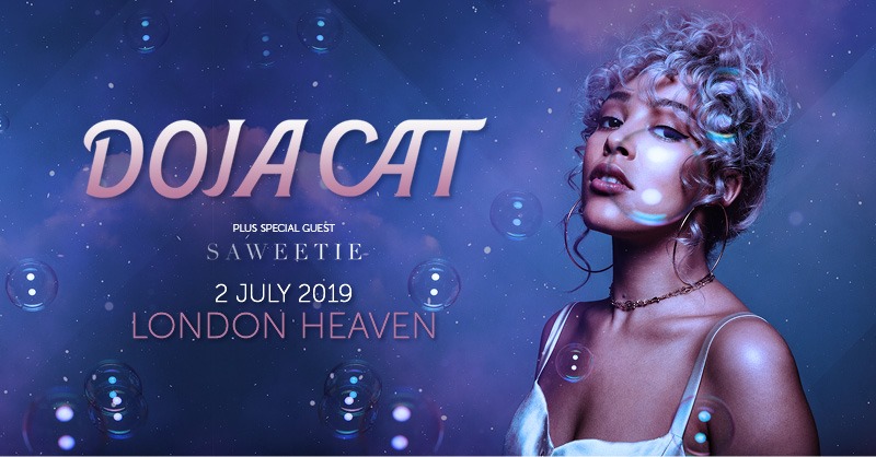 Doja Cat at Heaven, London on 2nd Jul 2019 | Fatsoma