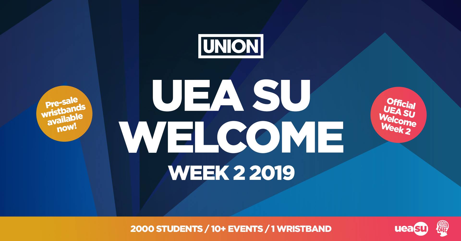 UEA SU WELCOME WEEK 2 at UEA LCR, Norwich on 30th Sep 2019 | Fatsoma