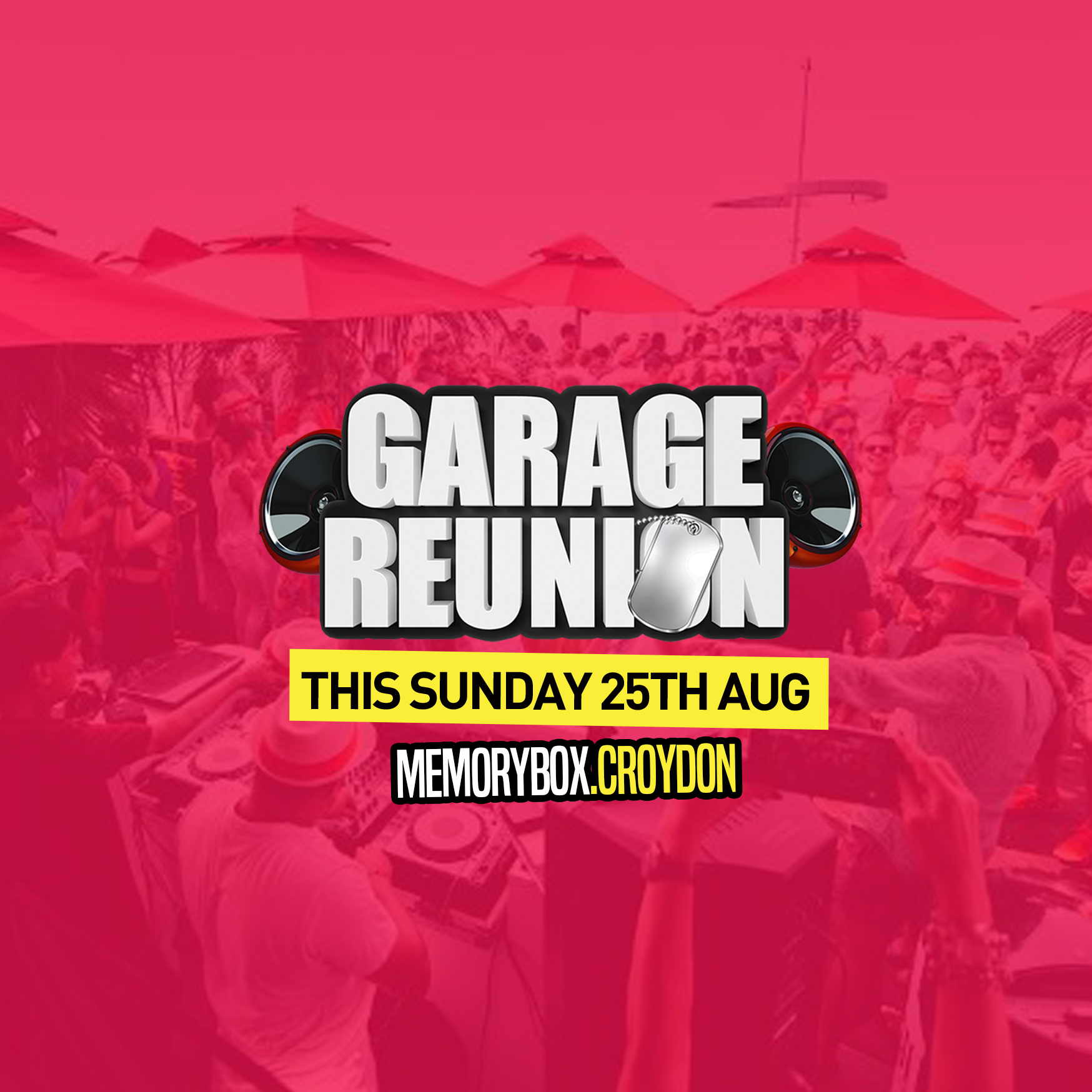 Garage Reunion Croydon at MemoryBox Croydon, Croydon on 25th Aug 2019 ...