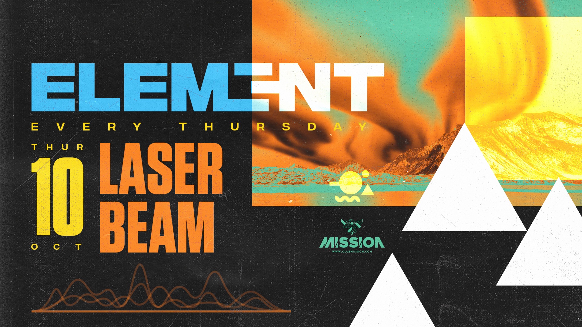 Element. Laser Beam at Club Mission, Leeds on 10th Oct 2019 | Fatsoma