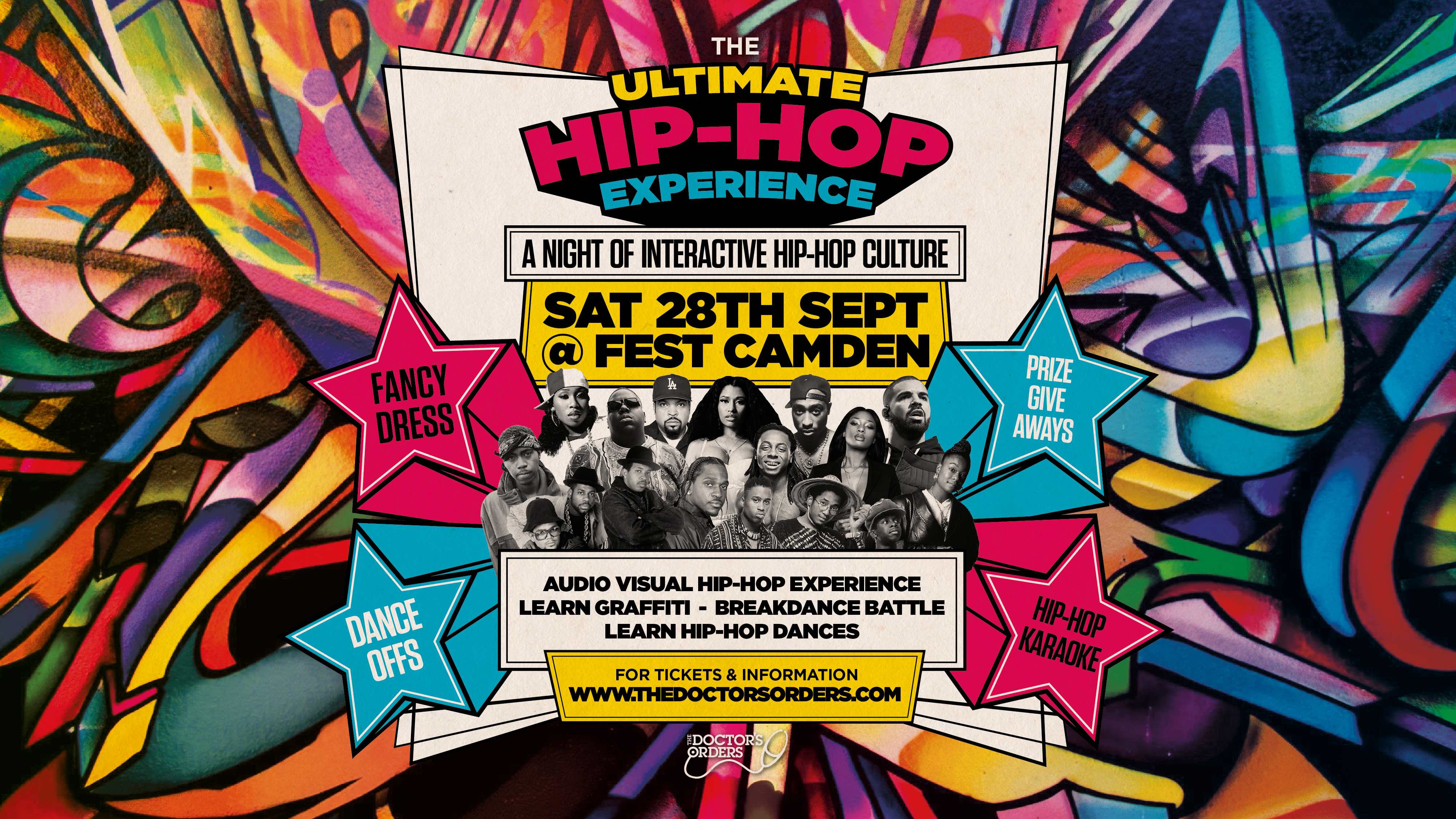 THE ULTIMATE HIP-HOP EXPERIENCE at FEST Camden, London on 28th Sep 2019 ...