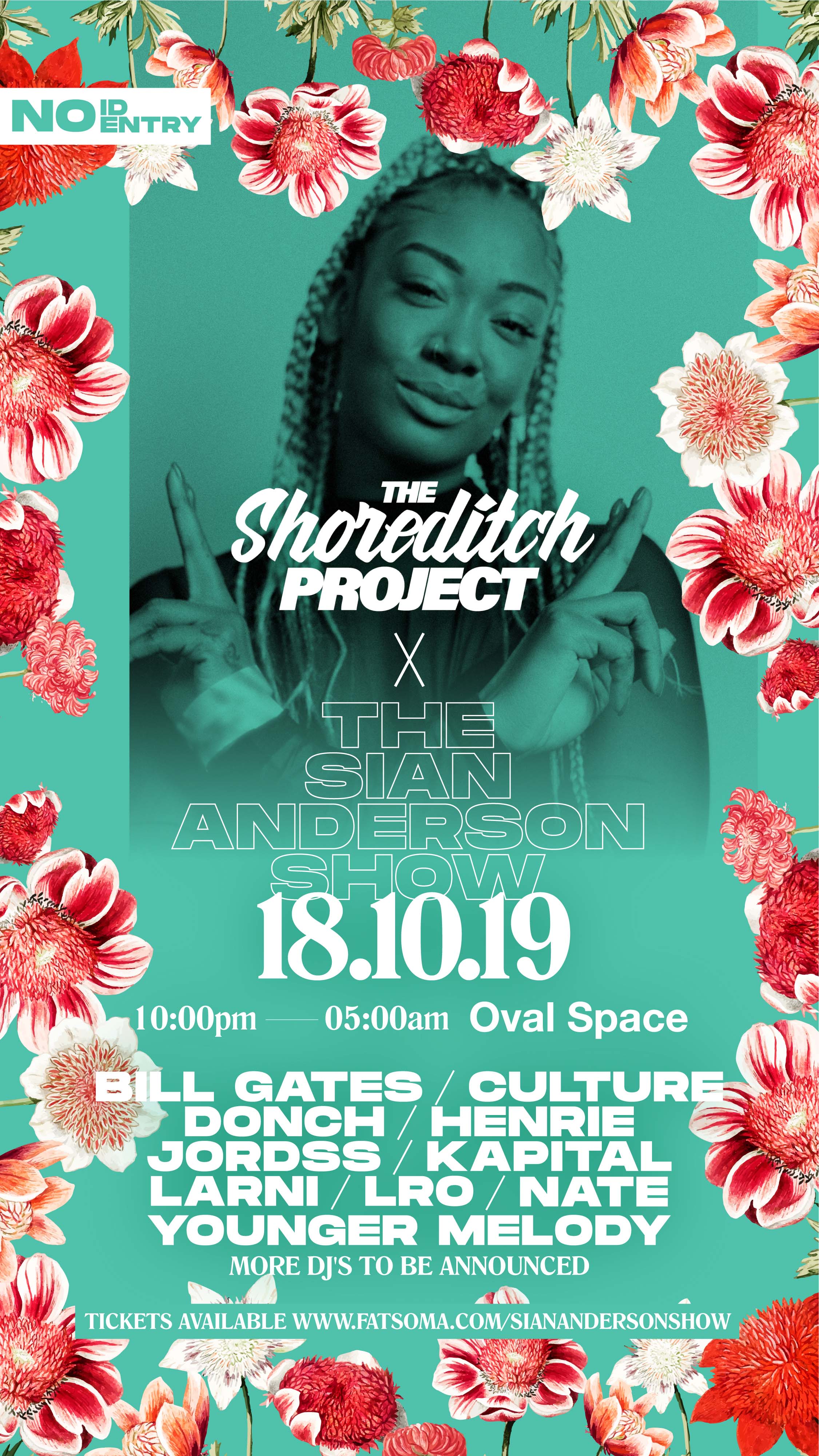 Shoreditch Project x The Sian Anderson Show Party at Oval Space, London ...