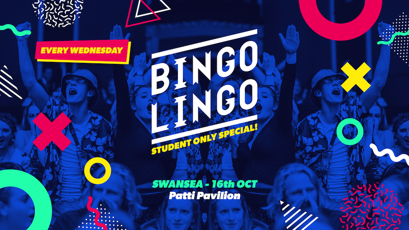 BINGO LINGO Wednesdays Swansea s Biggest Student Night At Patti 