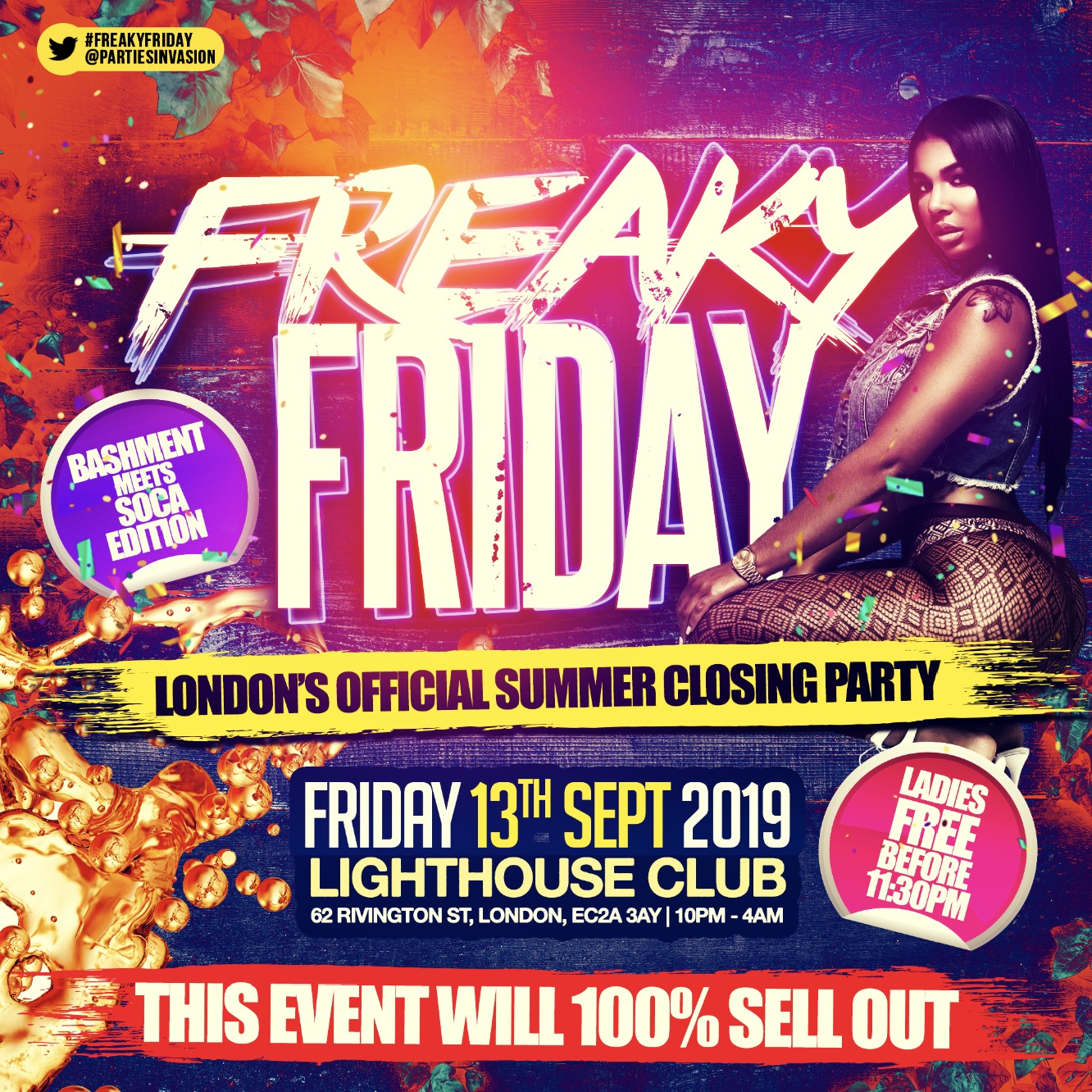 FREAKY FRIDAY - Hip Hop / Rnb / Bashment /Afrobeats at The Lighthouse ...