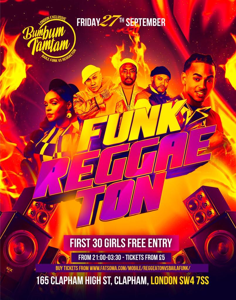Bum bum tam tam ( London Exclusive Baile Funk vs Reggaeton ) at So Uk ...