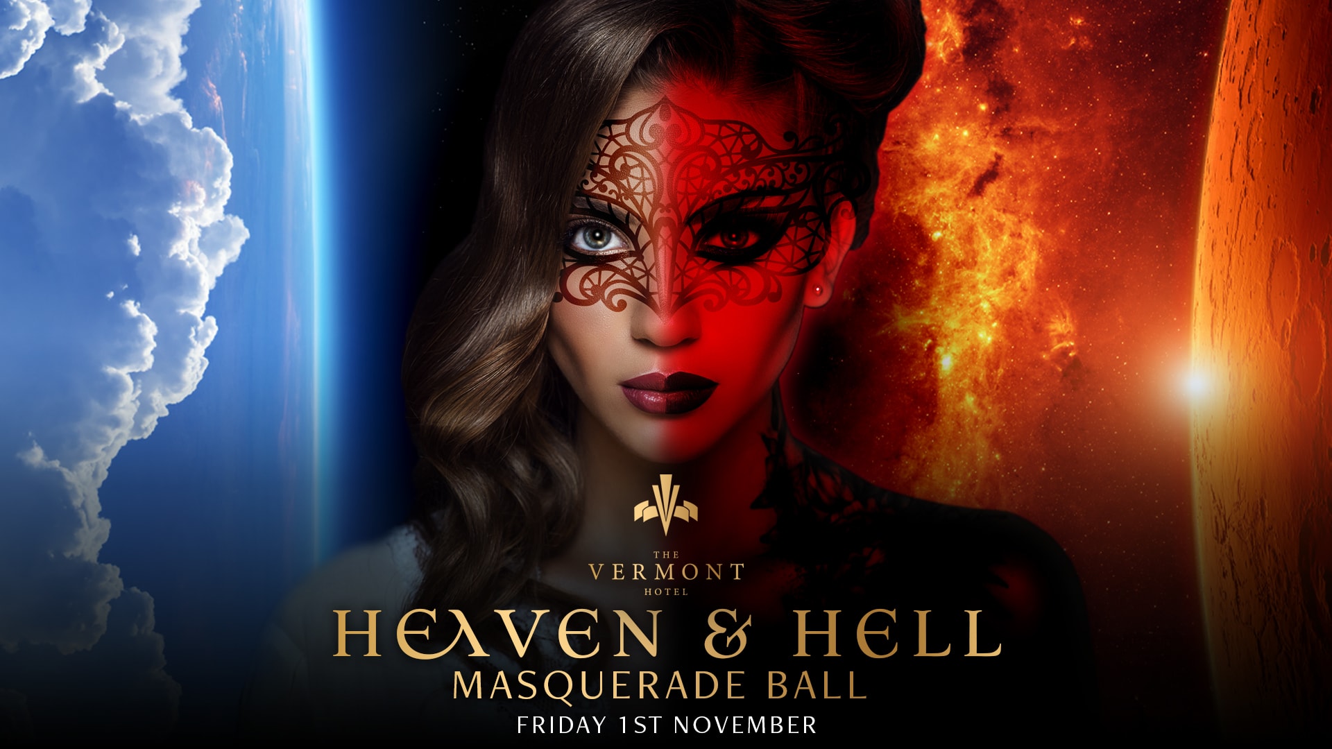 Heaven and Hell Masquerade Ball at The Vermont Hotel, Newcastle upon ...