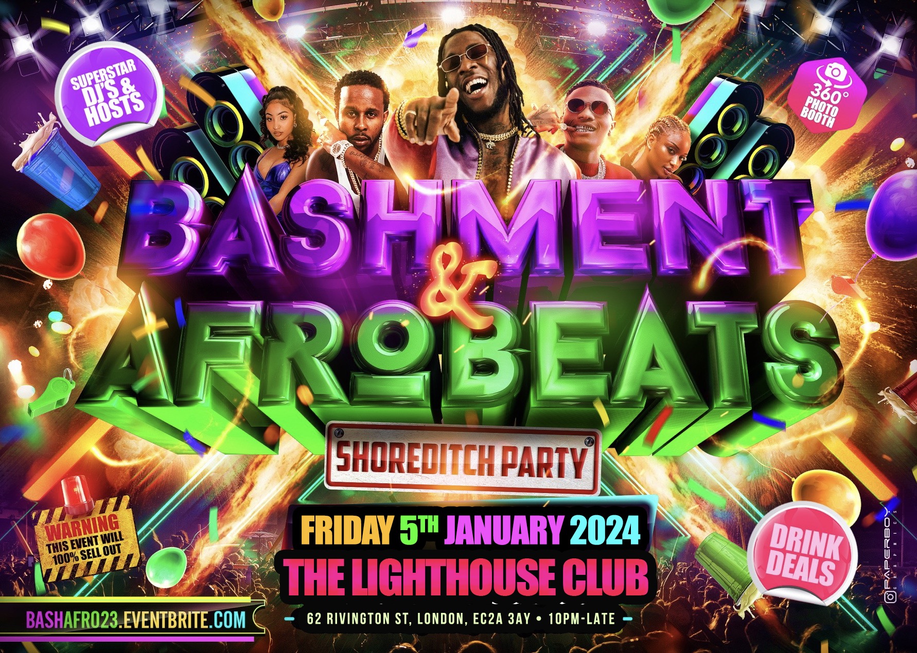 Bashment X Afrobeats - Shoreditch Party at The Lighthouse Bar and Club ...
