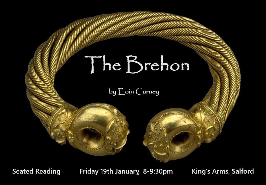 THE BREHON - Seated Reading at The Kings Arms, Salford on 19th Jan ...