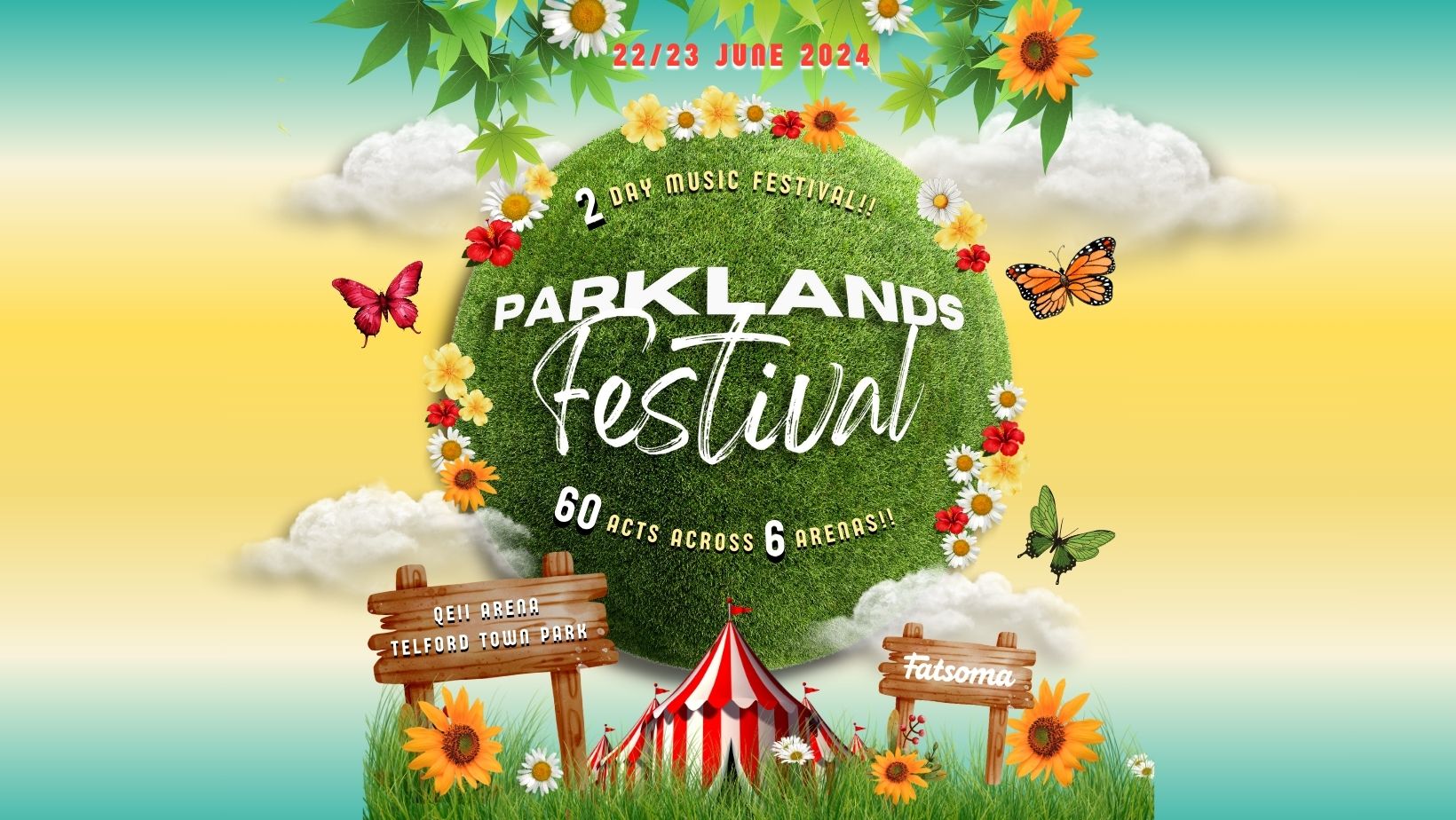 🎪🎪 Parklands Festival 2024 - Telford Town Park 🎪🎪 at QEII Arena ...