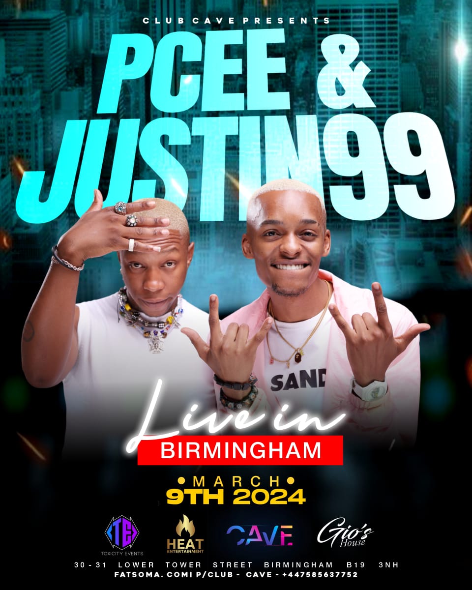 PCEE & JUSTIN99 at Cave, Birmingham on 9th Mar | Fatsoma