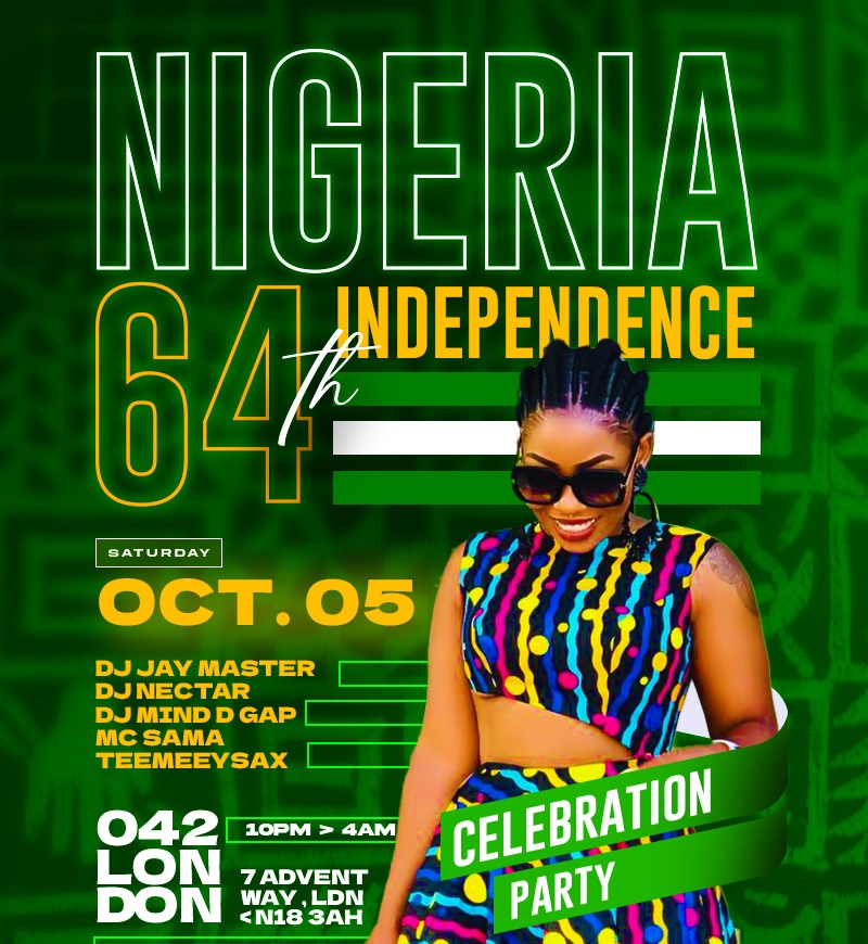 Nigeria 64th Independence Party @ 042 London at 042 Lounge London ...