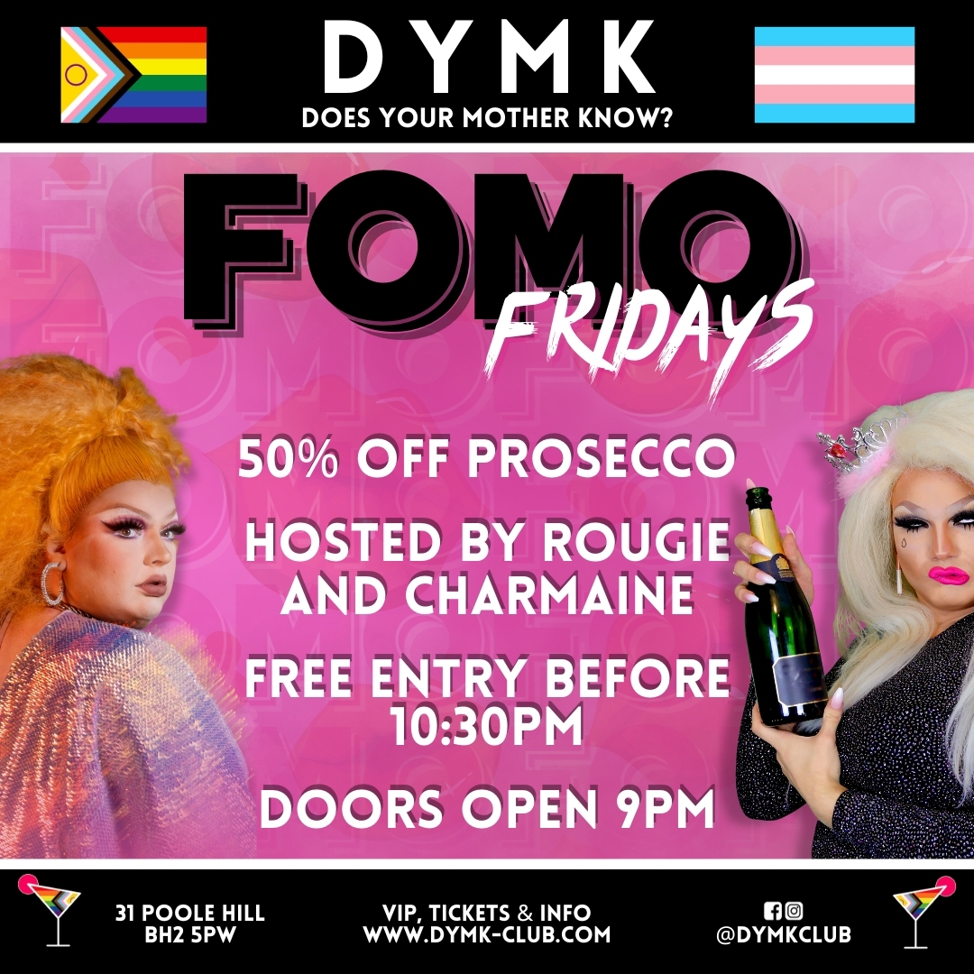 FOMO FRIDAYS - DYMK Nightclub - 50% OFF PROSECCO at DYMK Club ...