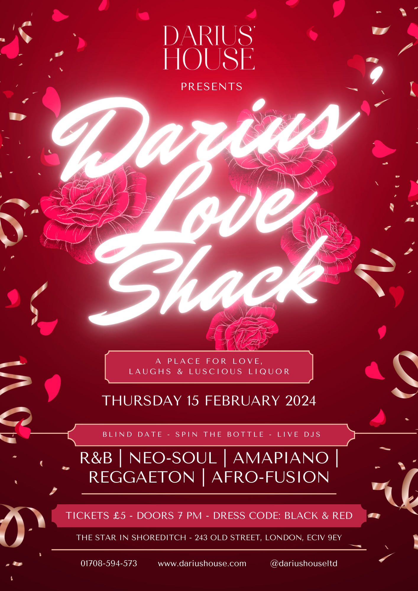 Darius' House presents: Darius' Love Shack at The Star In Shoreditch ...