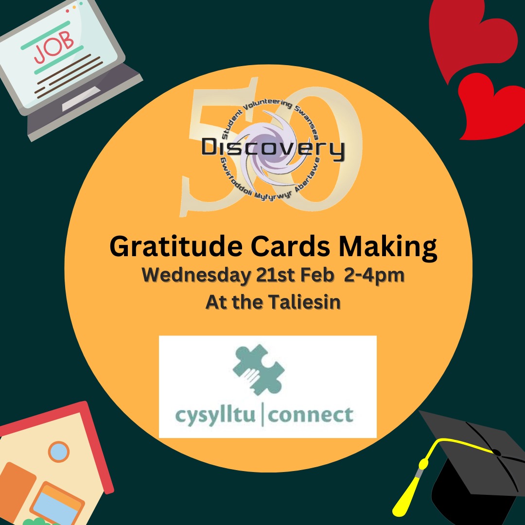 Connect Group - Give - Gratitude Card Making at Taliesin Arts Centre, Sketty on 21st Feb | Fatsoma