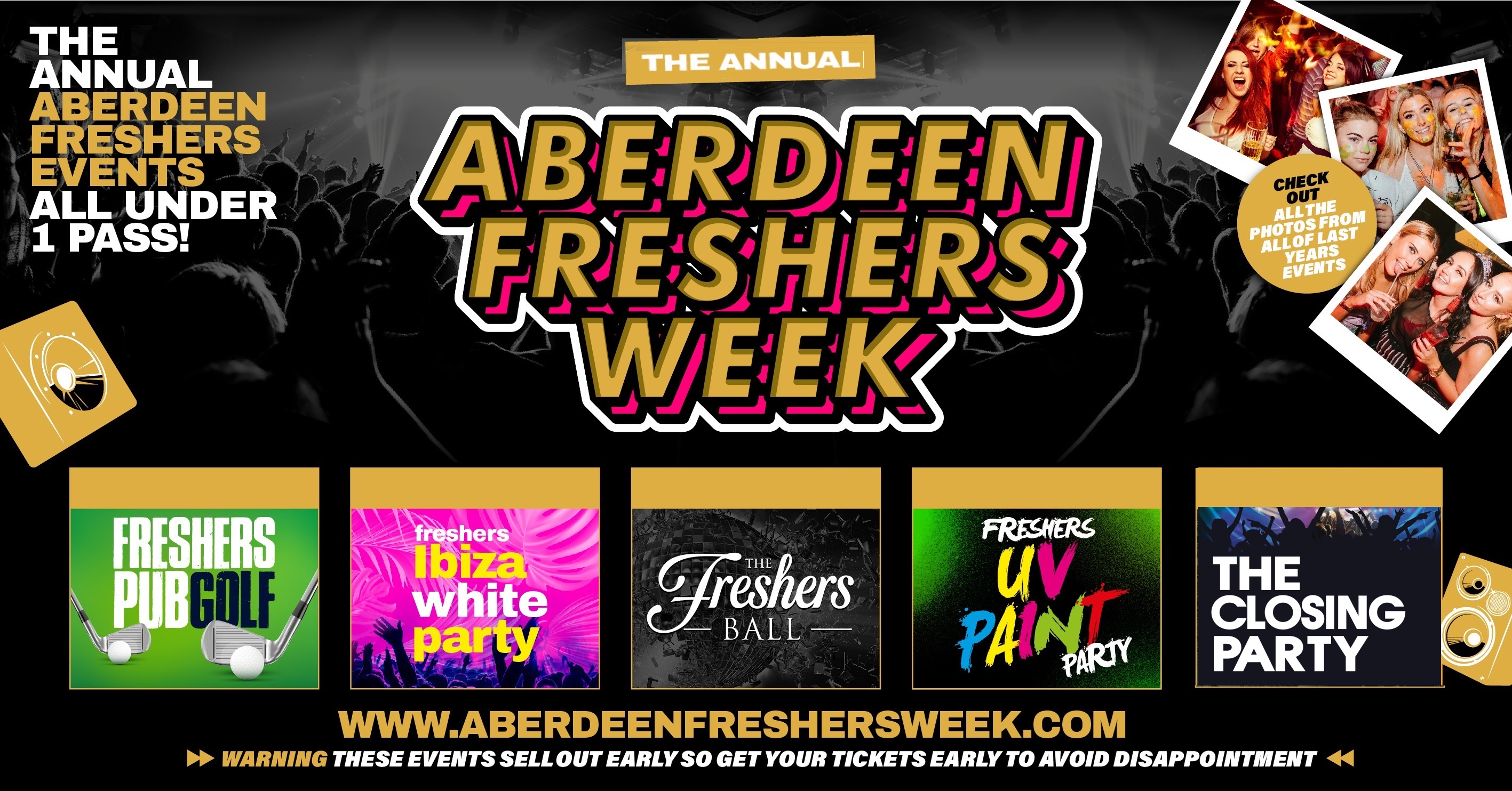 The Annual Aberdeen Freshers Gold Access 2024 - All Annual Events ...