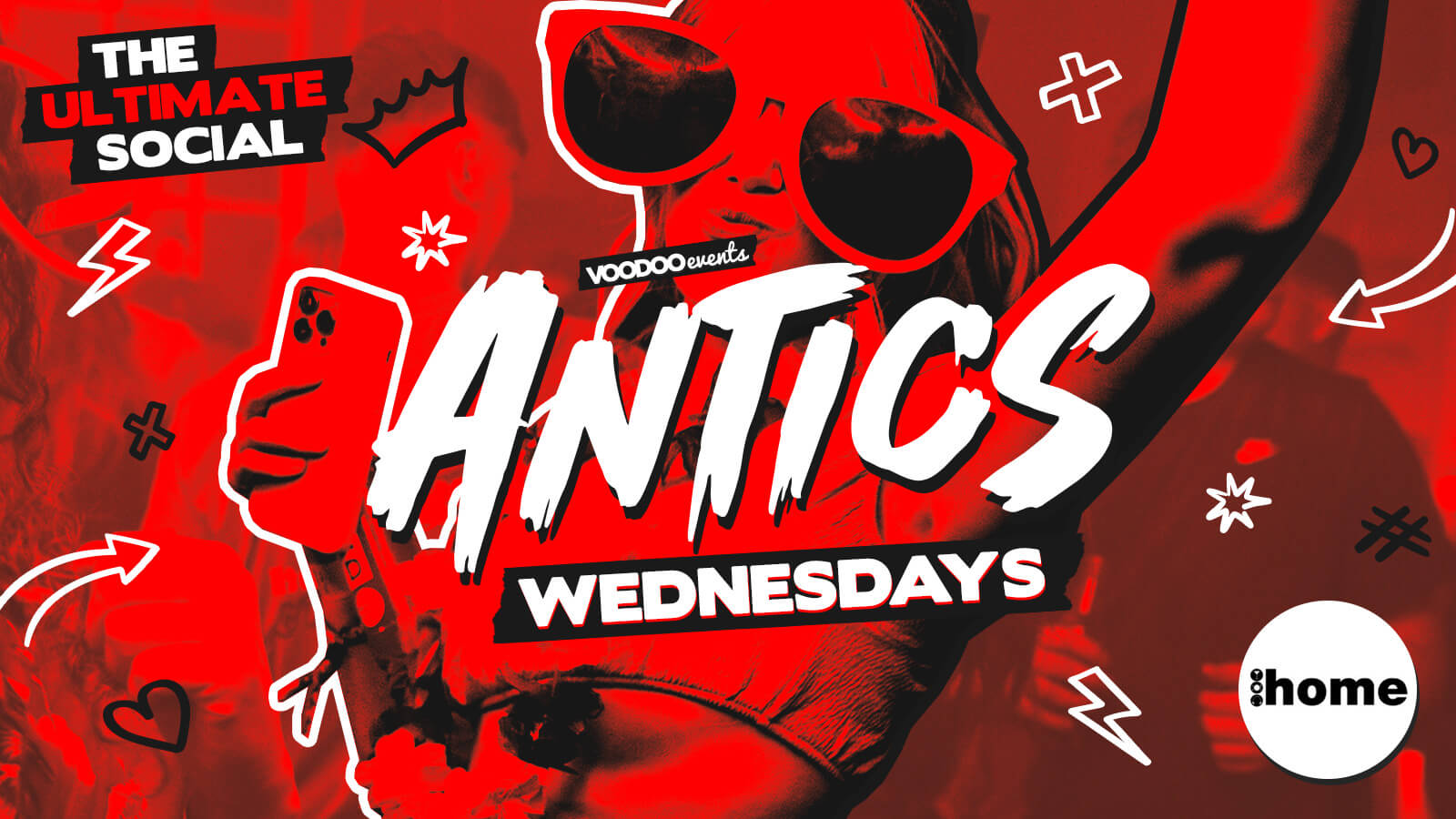 Antics Has A New Home Antics Home Launch Night Pre Sale Sign Up At Home Nightclub Leeds