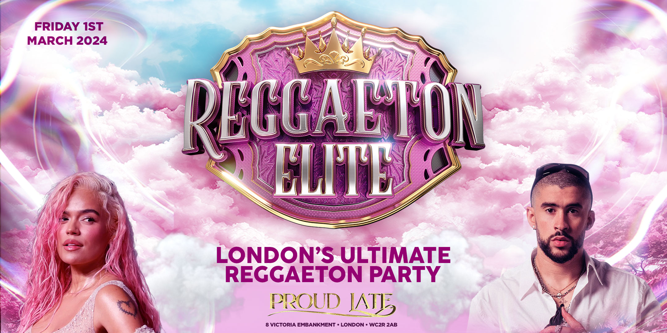 REGGAETON ELITE @ PROUD EMBANKMENT! London's Ultimate Reggaeton Party - Friday 1st March 2024 at ...