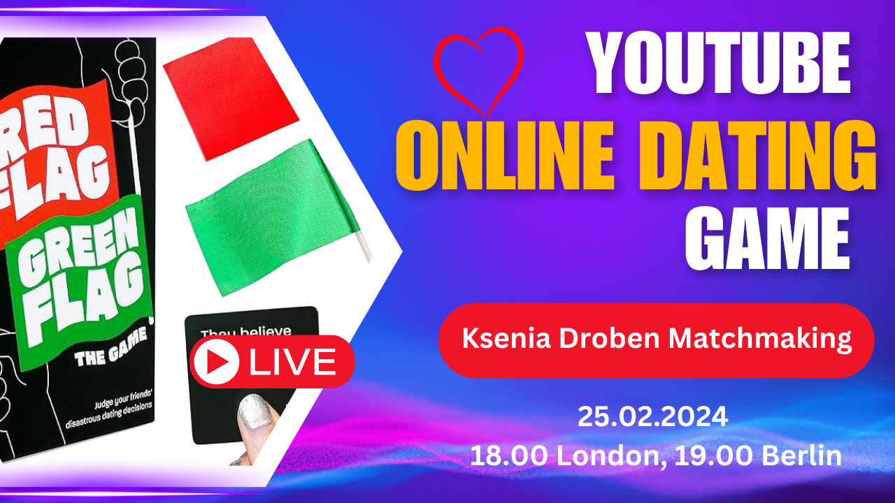 YouTube Online Dating Game “Red Flags, Green Flags” at YouTube Channel ...