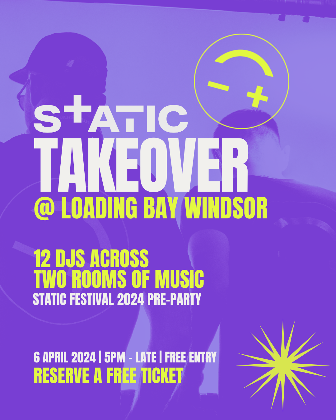 STATIC TAKEOVER @ THE LOADING BAY at Loading Bay Cafe, Windsor on 6th ...