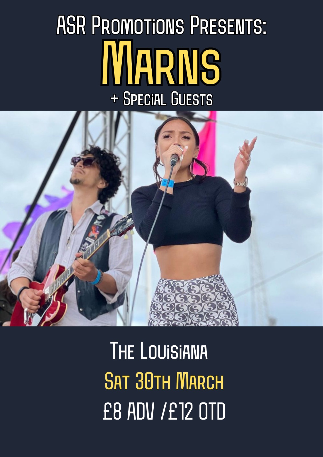ASR Promotions Presents: Marns + Support at The Louisiana, Bristol on ...